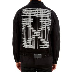 Off-White | Jackets & Coats | Offwhite Reflective Arrows Print Slim ...